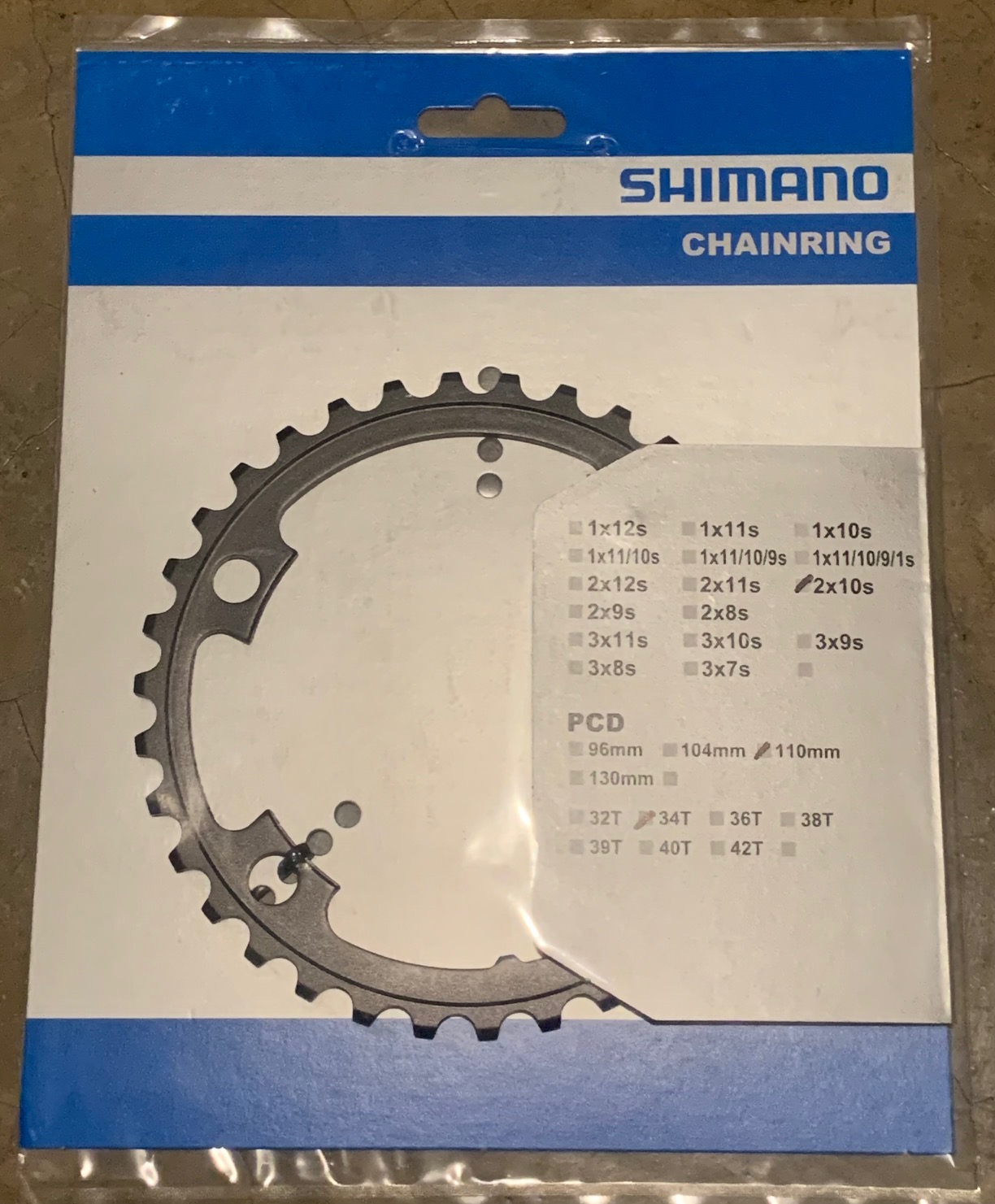 SHM FC4700 34T MK RING 50-34 - iNFiNiTY Baisikeli